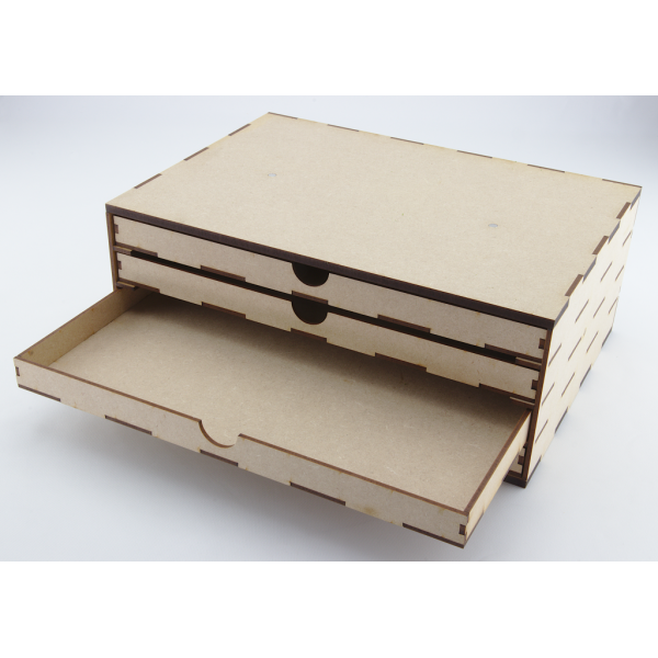 Four Full Width Drawer 215mm