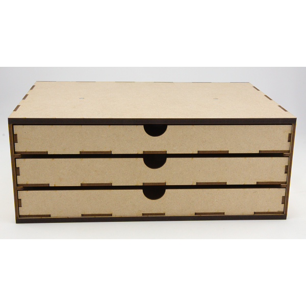 Three Drawer 215mm